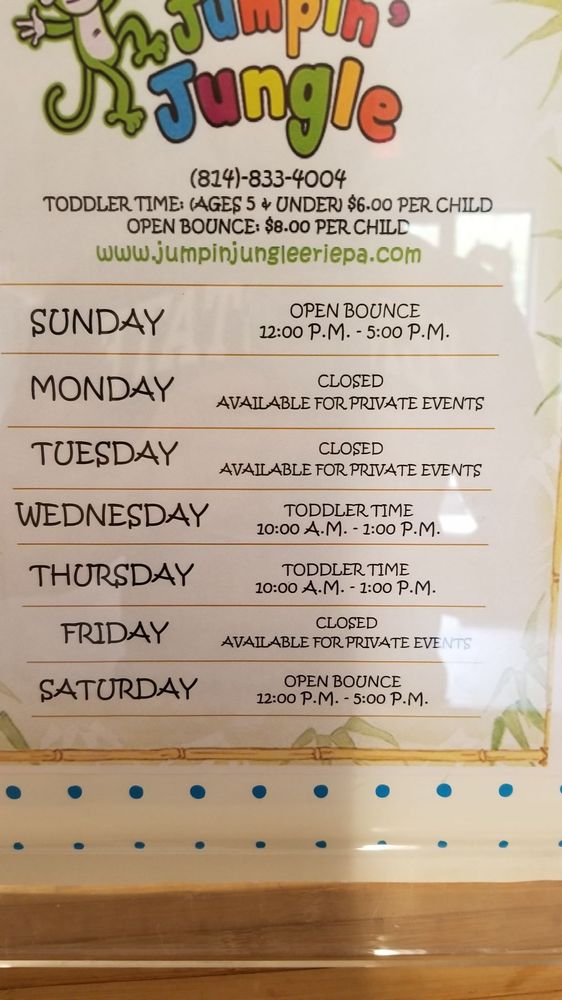 JUMPIN’ JUNGLE - Updated October 2025 - 2626 W 12th St, Erie ...