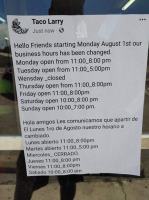 EL TACO LARRY - Updated June 2024 - 23 Photos & 23 Reviews - 2330 East ...