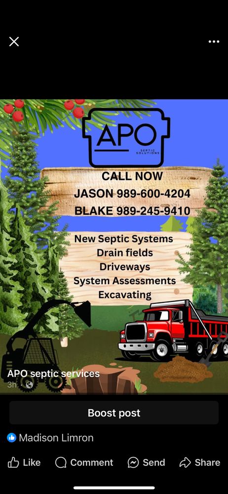 APO SEPTIC SERVICES - Updated March 2025 - 12795 S Merrill Rd, Brant ...