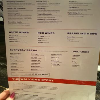 WALK-ON’S SPORTS BISTREAUX - WARNER ROBINS RESTAURANT - Updated ...