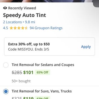 SPEEDY AUTO TINT - Updated November 2025 - 310 Photos & 276 Reviews - 12136 1/2 Woodruff Ave ...