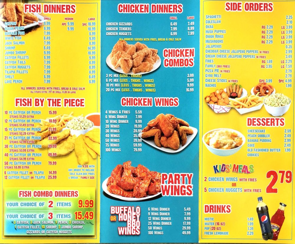 DOLPHINS FISH & CHICKEN - Updated May 2025 - 3701 Grant St, Gary ...