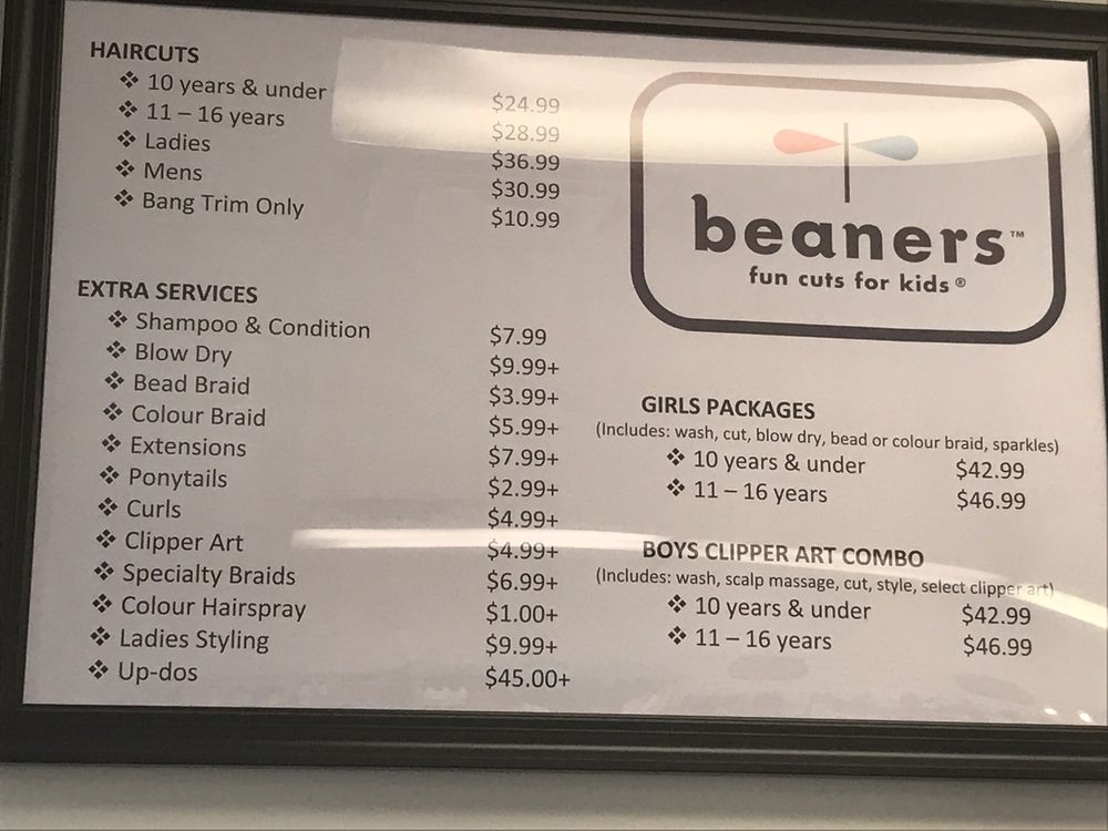 BEANERS FUN CUTS FOR KIDS - Updated May 2024 - 12 Reviews - 4820 ...