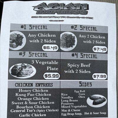 ASIAN EXPRESS - Updated December 2025 - 6501 US-431, Owens Cross Roads ...