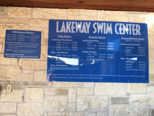LAKEWAY SWIM CENTER - 13 Photos & 13 Reviews - Swimming Pools - 3103 ...