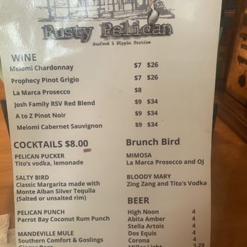 RUSTY PELICAN - Updated February 2025 - 79 Photos & 81 Reviews - 482 ...