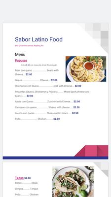 SABOR LATINO FOOD TRUCK - Updated August 2025 - 640 Greenwich St ...