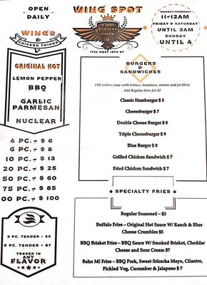 WING SPOT - Updated June 2024 - 1732 W 18th St, Houston, Texas ...