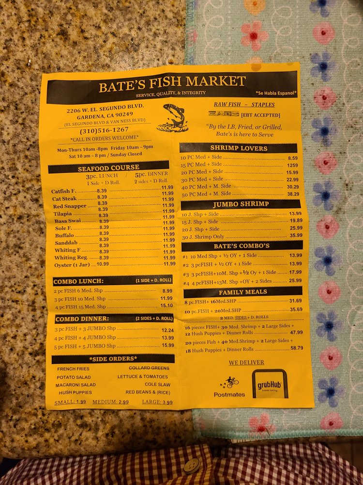 BATES FISH MARKET NUMBER ONE - Updated June 2025 - 110 Photos & 174 ...