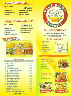 RICE BOWL EXPRESS - Updated July 2024 - 99 Photos & 110 Reviews - 31888 ...