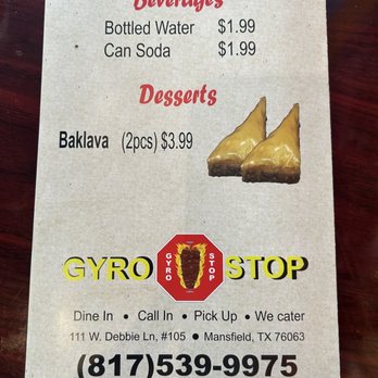 GYRO STOP - Updated December 2025 - 123 Photos & 227 Reviews - 111 W ...