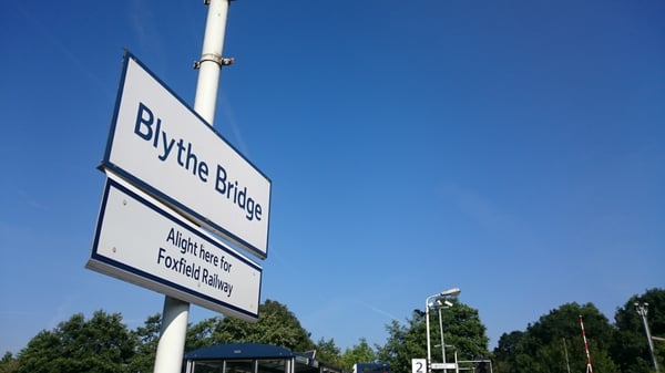 BLYTHE BRIDGE RAILWAY STATION - Uttoxeter Road, Stoke-on-Trent ...
