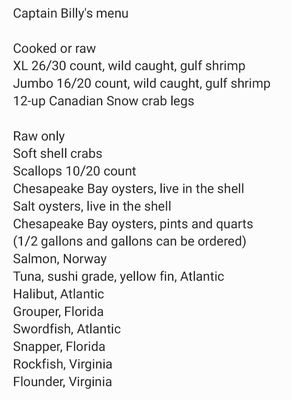 CAPTAIN BILLY’S SEAFOOD - Updated December 2025 - 10 Reviews - 862 S ...