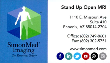 SIMONMED IMAGING - STAND UP OPEN MRI - Updated December 2025 - 21 Reviews - 1110 E Missouri Ave ...