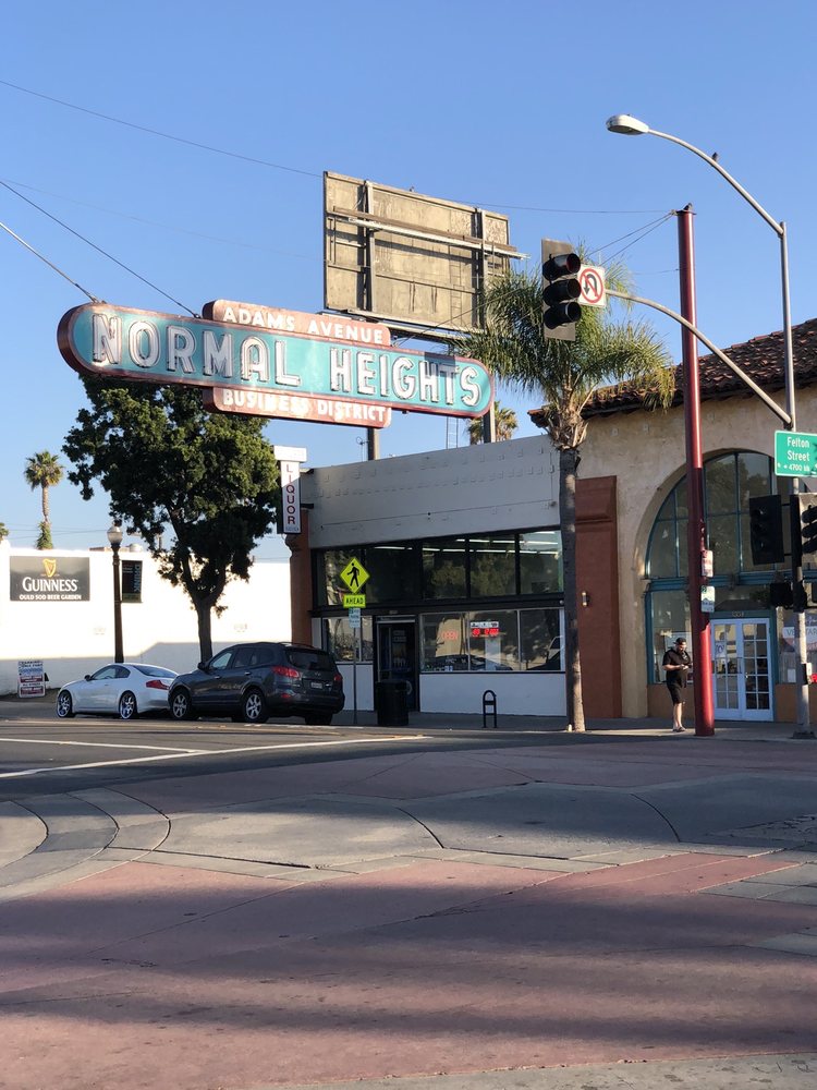 NORMAL HEIGHTS SIGN - Updated December 2025 - 3344 Adams Ave, San Diego ...