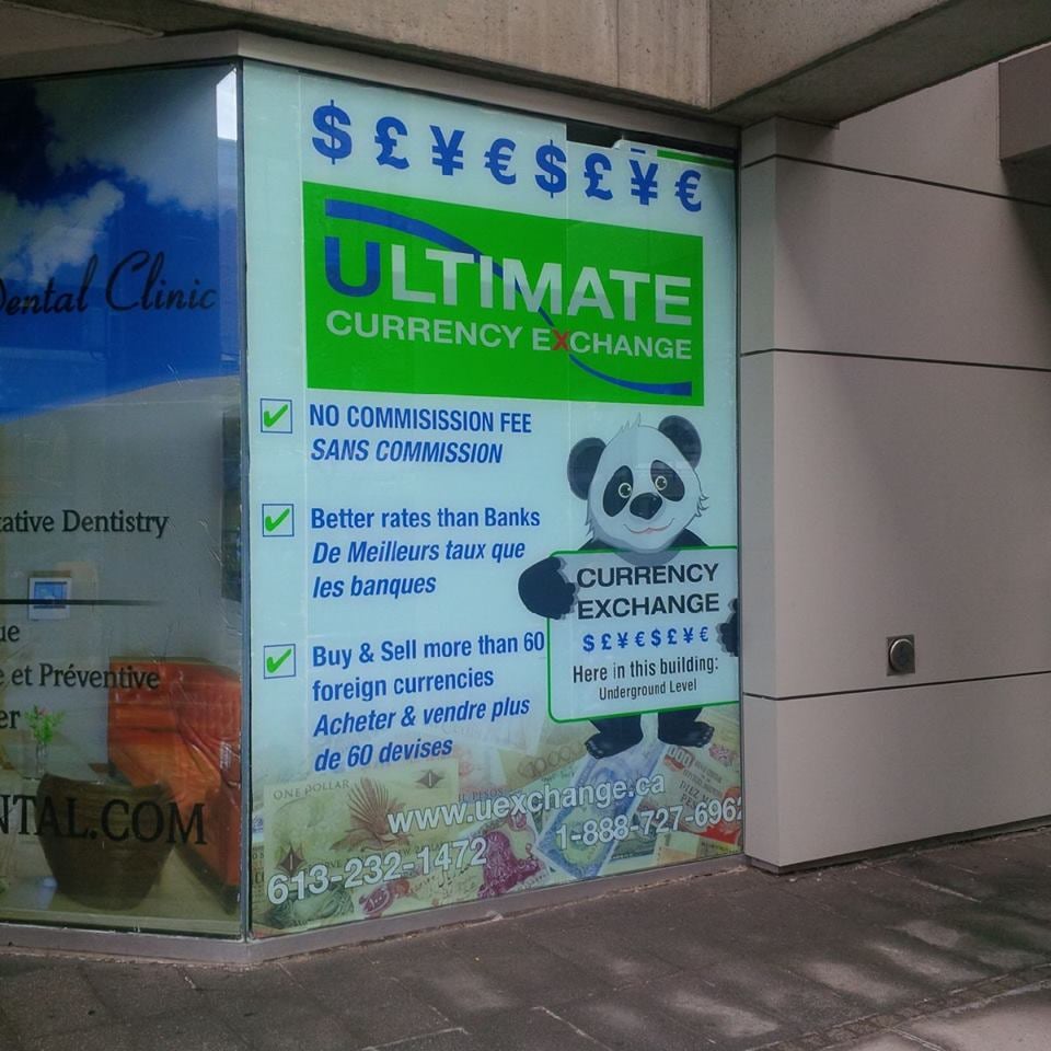 ULTIMATE CURRENCY EXCHANGE - 240 Sparks Shopping Centre, Ottawa ...