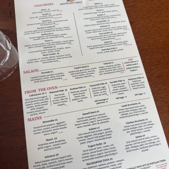 ANATOLIAN TABLE - Updated May 2025 - 75 Photos & 25 Reviews - 702 ...