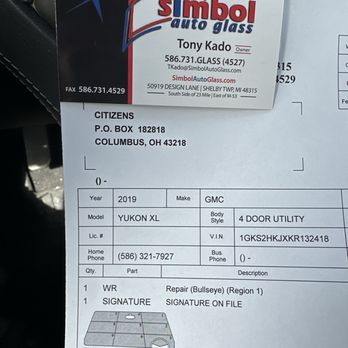 SIMBOL AUTO GLASS - Updated June 2025 - 20 Photos & 30 Reviews - 50919 ...