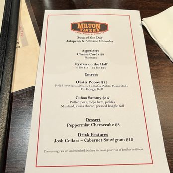 MILTON TAVERN - Updated November 2024 - 78 Photos & 90 Reviews - 13800 ...