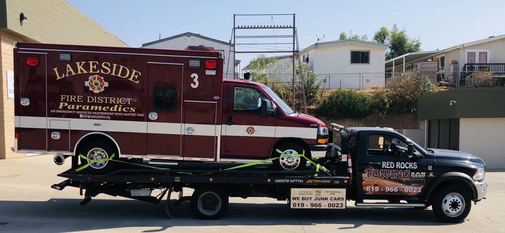 RED ROCKS TOWING - Updated May 2025 - 11 Photos - El Cajon, California ...