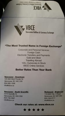 VANCOUVER BULLION & CURRENCY EXCHANGE - Updated November 2025 - 28 ...