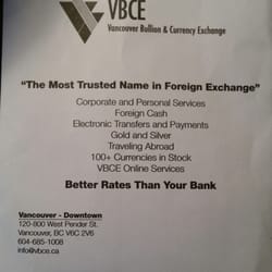 VANCOUVER BULLION & CURRENCY EXCHANGE - 25 Photos & 50 Reviews ...