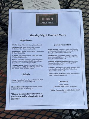 THE 9 IRON BAR & GRILL - Updated October 2025 - 37 Photos & 21 Reviews ...