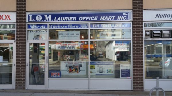 LAURIER OFFICE MART - Updated June 2026 - 19 Photos - 226 Laurier Ave E ...