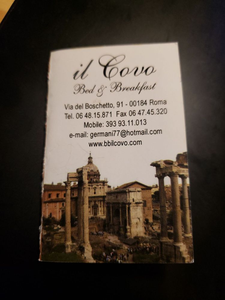 IL COVO - Via del Boschetto 90, Roma, Italy - Bed & Breakfast - Phone ...