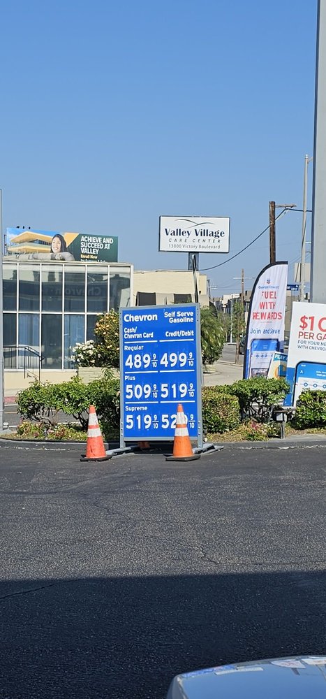 CHEVRON - Updated July 2025 - 12950 Victory Blvd, Los Angeles ...