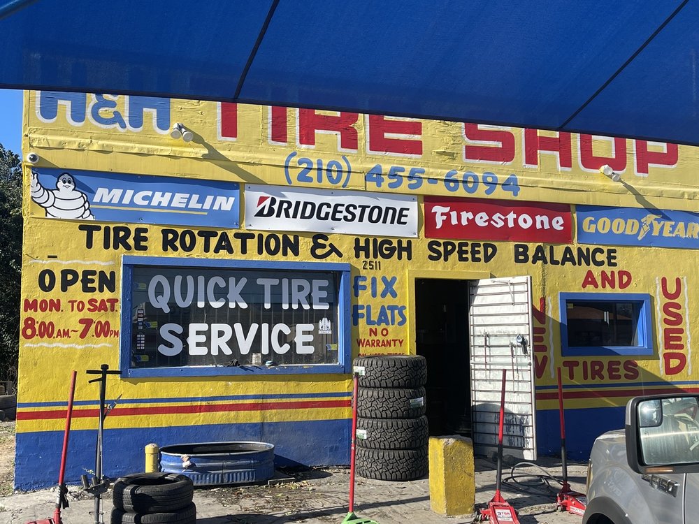 H&H TIRE SHOP - Updated June 2024 - 12 Reviews - 2511 Austin Hwy, San ...