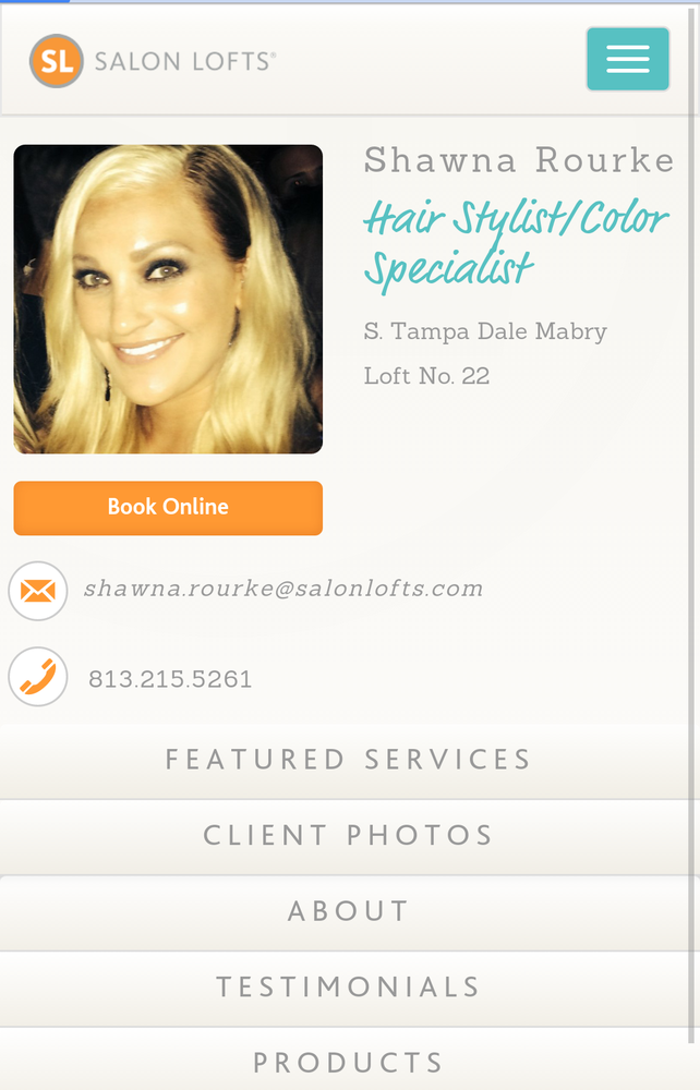 SHAWNA ROURKE AT SALON LOFTS - Updated March 2026 - 1108 S Dale Mabry ...