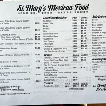 ST MARY’S MEXICAN FOOD - Updated February 2025 - 142 Photos & 309 ...