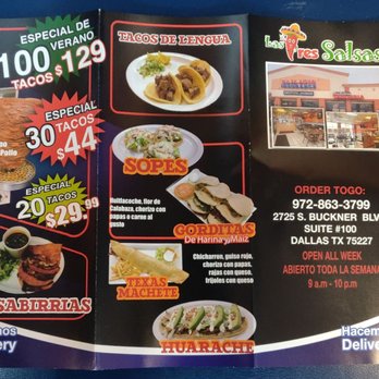 LAS TRES SALSAS TAQUERIA - Updated April 2026 - 42 Photos & 21 Reviews ...