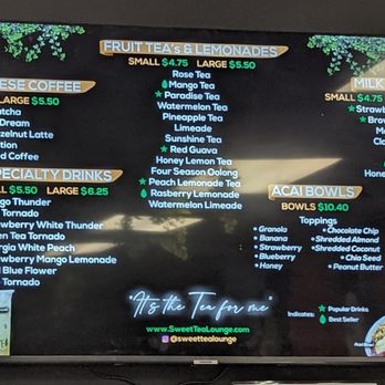 SWEET TEA LOUNGE - Updated November 2024 - 207 Photos & 31 Reviews ...