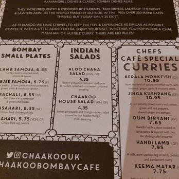 CHAAKOO BOMBAY CAFE - Updated December 2025 - 111 Photos & 49 Reviews ...
