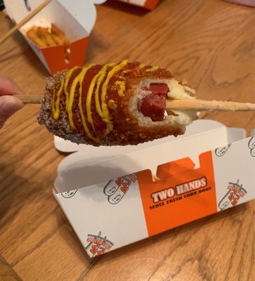 TWO HANDS FRESH CORN DOGS - Updated January 2026 - 132 Photos & 84 Verified Reviews - 728 W Big ...