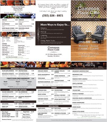 COMMON PLACE CAFE - Updated October 2025 - 101 W Main St, Norfolk ...