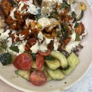 Mediterranean Chicken Kabob - Menu - Flower Child - Austin