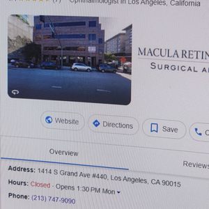 RETINA-VITREOUS ASSOCIATES MEDICAL GROUP - Updated December 2025 - 39 ...