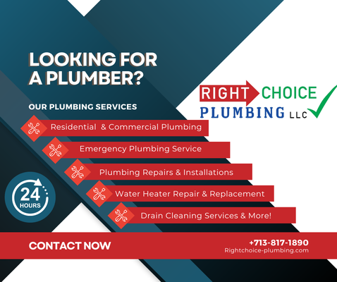 Right Choice Plumbing - Updated December 2025 - 34 Photos - 23 Reviews ...