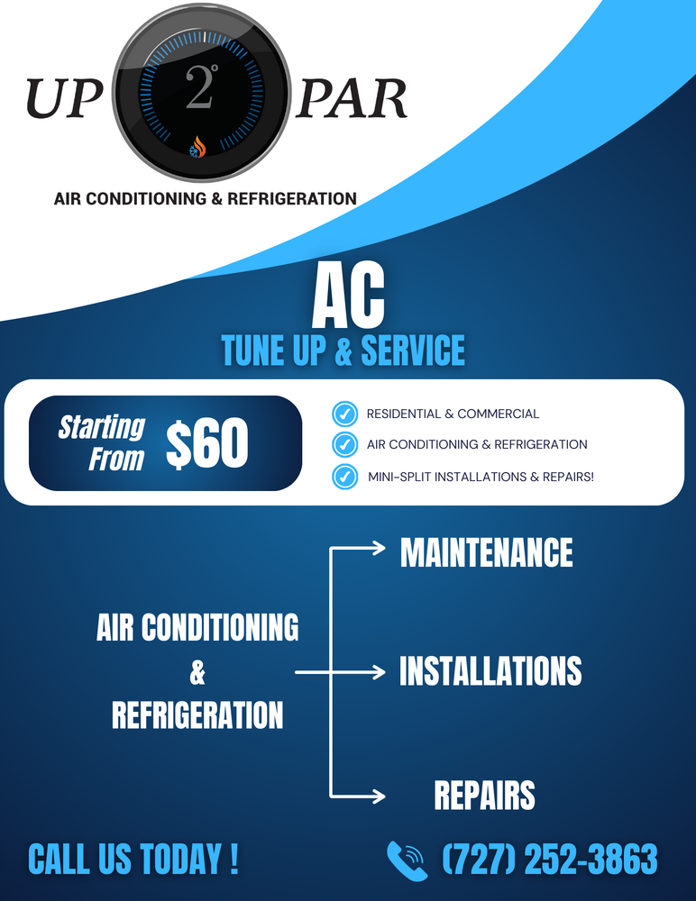 UP 2 PAR AIR CONDITIONING & REFRIGERATION - Updated December 2025 ...