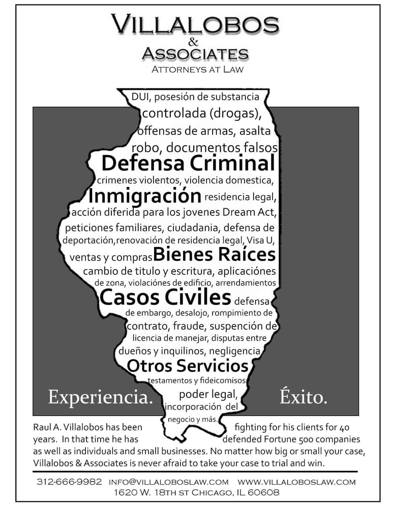 VILLALOBOS & ASSOCIATES - Updated July 2025 - 1620 W 18th St, Chicago ...