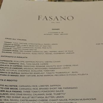 FASANO RESTAURANT NEW YORK - Updated December 2025 - 144 Photos & 53 ...