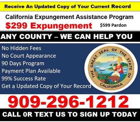 CALIFORNIA EXPUNGEMENT ASSISTANCE PROGRAM - Updated July 2025 - 4959 ...