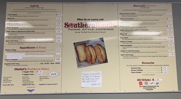 SOUTHERN HANDS FAMILY DINING - Updated December 2024 - 26 Photos & 21 ...