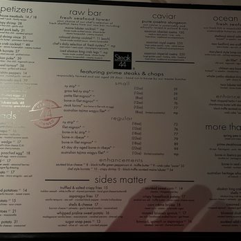 STEAK 44 - Updated August 2024 - 2644 Photos & 2141 Reviews - 5101 N ...