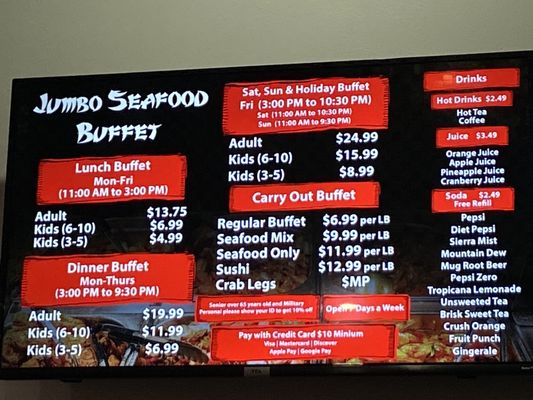 JUMBO SEAFOOD BUFFET - Updated August 2025 - 22 Photos & 40 Reviews ...