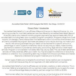 Debt Relief Services - ACCREDITED DEBT RELIEF - 11 Reviews - 4835 ...