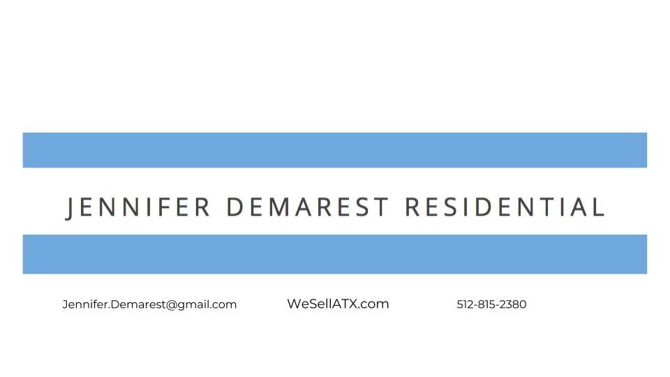 JENNIFER DEMAREST RESIDENTIAL - Contact Agent - 1601 E Cesar Chavez St ...